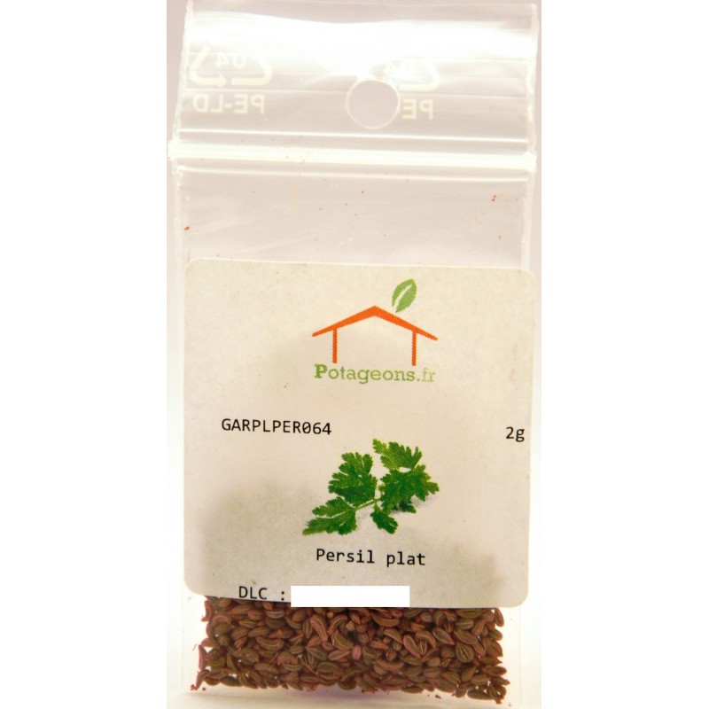 Persil Plat - Vente de graines